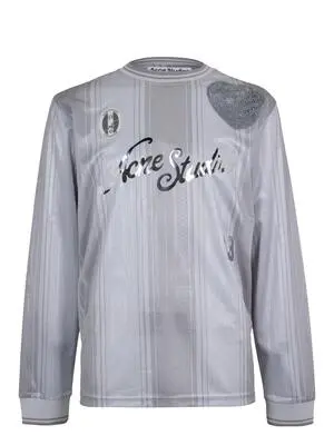 Acne Studios Long Sleeve T-shirt - Gray