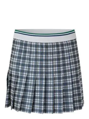 BURBERRY Burberry Plaid Pleated Mini Skirt