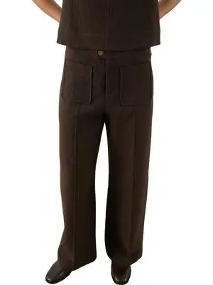 Soeur Harry Trousers Classic Straight-leg Casual Pants - Black