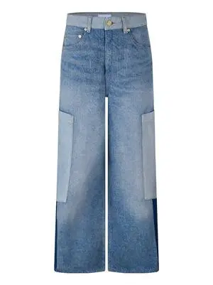 GANNI Ganni Wide Leg Jeans
