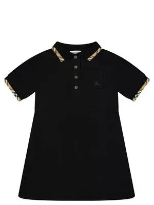 Burberry Burberry Polo Shirt Dress Black