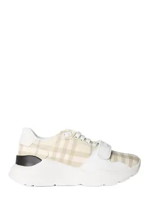 Burberry Thick-soled Casual Sneakers - Beige