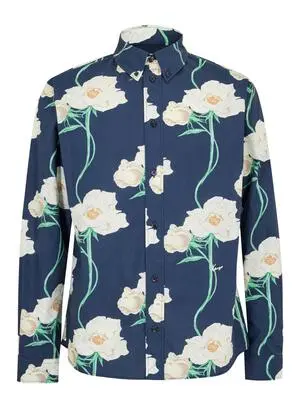 Kenzo Long-sleeve Printed Shirt - Blue