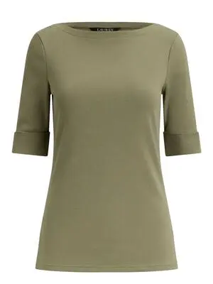 Ralph Lauren Comfortable Versatile Casual T-shirt Gray