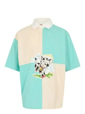 Kenzo Short-sleeve Polo Shirt - Blue