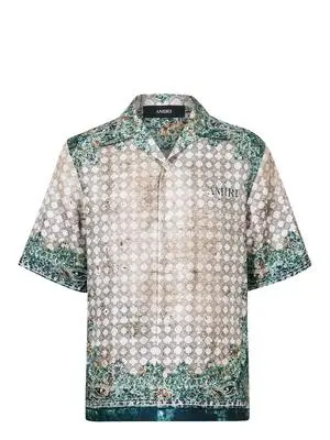 Amiri Printed Short-sleeve Shirt - Multicolor