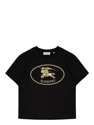 Burberry Burberry Black Logo T-Shirt Black