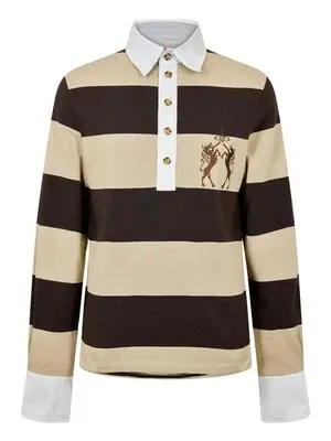 VIVIENNE WESTWOOD Classic Collar Polo Shirt - Black