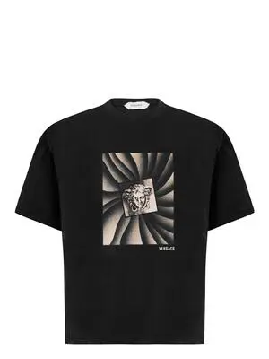 Versace Printed T-shirt - Black
