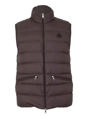 Moncler Sleeveless Puffer Vest - Black