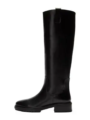 AeydĒ Knee High Boots - Black
