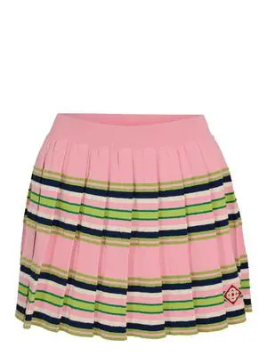 CASABLANCA Casablanca Pleated Mini Skirt