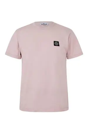 STONE ISLAND Slimming Cotton T-shirt