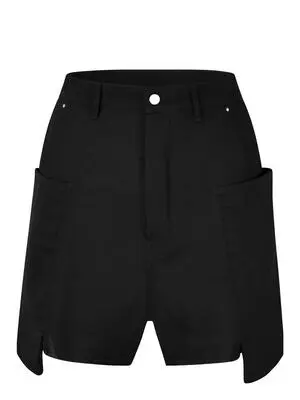 RICK OWENS Rick Owens High-Waisted Utility Mini Shorts