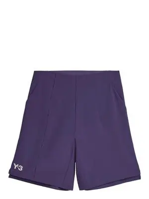 Y3 Wide Leg Tailored Shorts - No