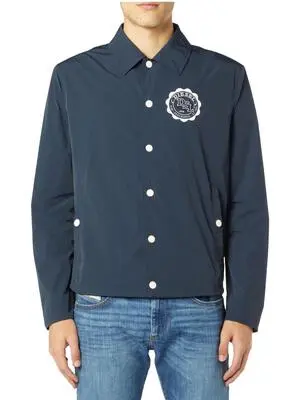 DIESEL® Solid Overshirt - Blue