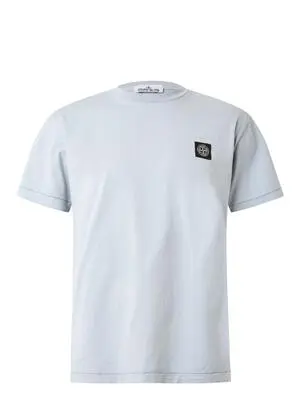 Stone Island Cotton Compass Logo Patch T-shirt - No