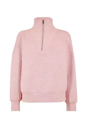 Varley Varley Half-Zip Sweatshirt Pink