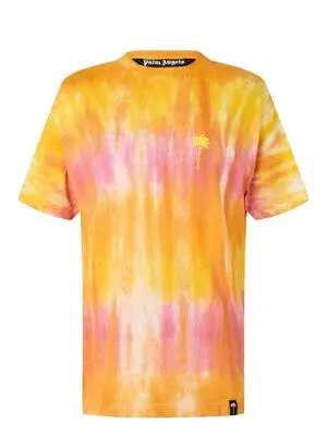 Palm Angels Printed T-shirt - Yellow