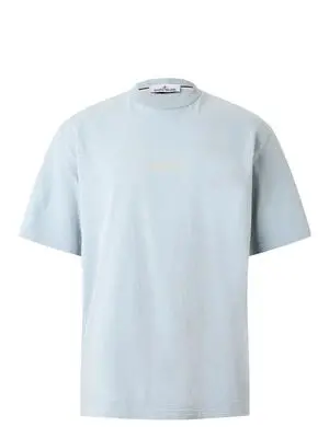 Stone Island Crew Neck Short Sleeve T-shirt - Blue
