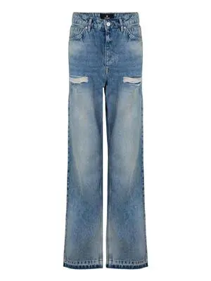 REPRESENT Straight Leg Jeans - Gray