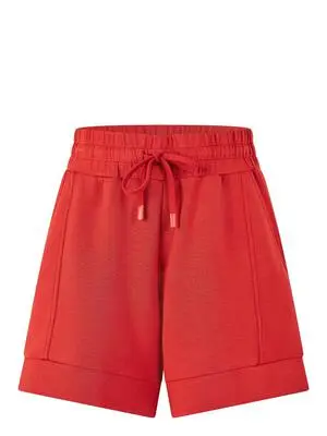 Varley Varley Drawstring Fleece Shorts Red