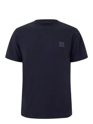 Stone Island Crew Neck Cotton T-shirt  Black