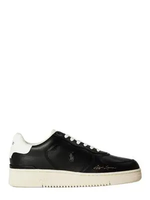 Polo Ralph Lauren Court Trainers - Black