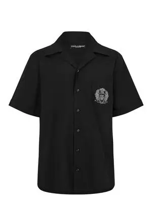 Dolce & Gabbana Minimalist Short-sleeve Shirt - Black