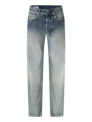 Off-White Off Susy" Denim Pants - Gray