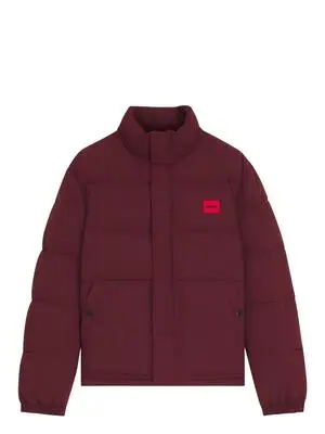 Hugo Boss Short Puffer Jacket - Red