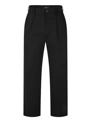 7 For All Mankind Tailored Straight-leg Trousers - Black