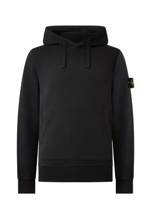 Stone Island Stone Island Pullover Hooded Sweatshirt Black