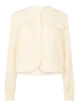 Varley Button-front Casual Jacket - White
