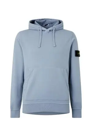 Stone Island Pullover Hooded Sweatshirt - Blue