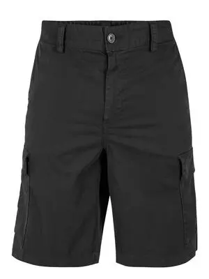 Hugo Boss Cargo Shorts With Functional Pockets - Black