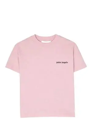 PALM ANGELS Palm Angels Logo Short Sleeve T-Shirt