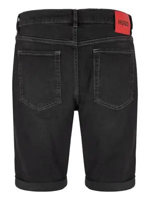 Hugo Boss Denim Shorts - Black