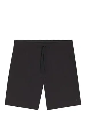 Hugo Boss Elastic Waistband Shorts With Drawstring - Black