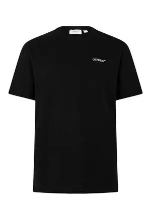 OFF-WHITE Short Sleeve Cotton T-shirt 