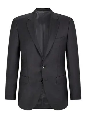 Hugo Boss Plain Tailored Blazer - Black