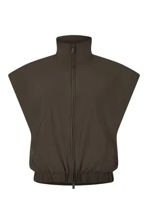 Fear Of God Zippered Vest - Brown