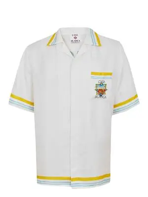 Casablanca Printed Shirt - White