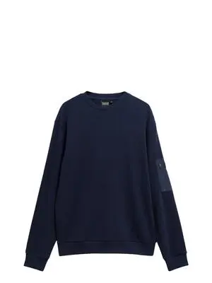 Barbour Textured Crewneck Sweatshirt - Black
