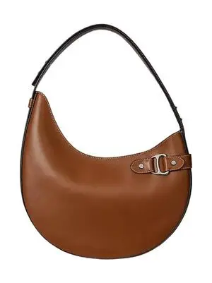 Ralph Lauren Ralph Lauren Buckle Detail Shoulder Bag Brown
