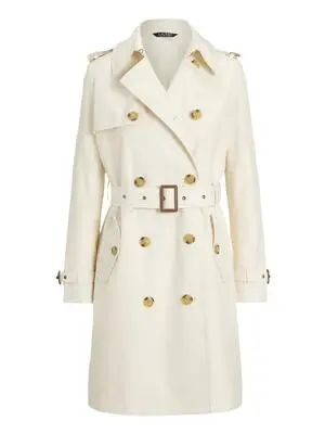 RALPH LAUREN Ralph Lauren Double-Breasted Belted Trench Coat
