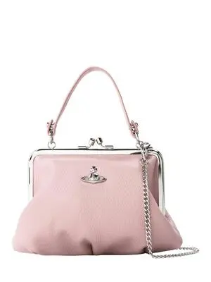 VIVIENNE WESTWOOD Grained Vegan Leather Clutch - Pink
