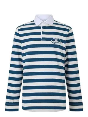 Burberry Long-sleeve Polo Shirt - No