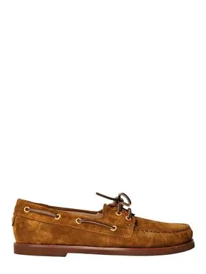 GIANVITO ROSSI Gianvito Rossi Suede Lace-Up Loafers
