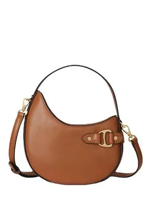 Ralph Lauren Small Tasha Handbag With Buckle Detail - Brown